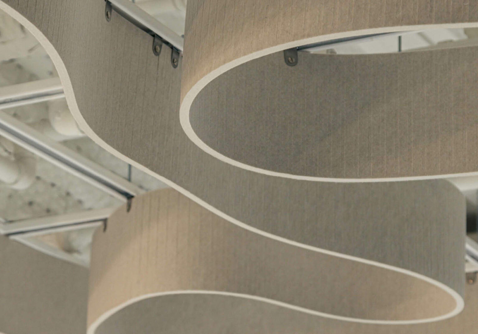 Bespoke acoustic baffles for Simon Kucher London Head Office