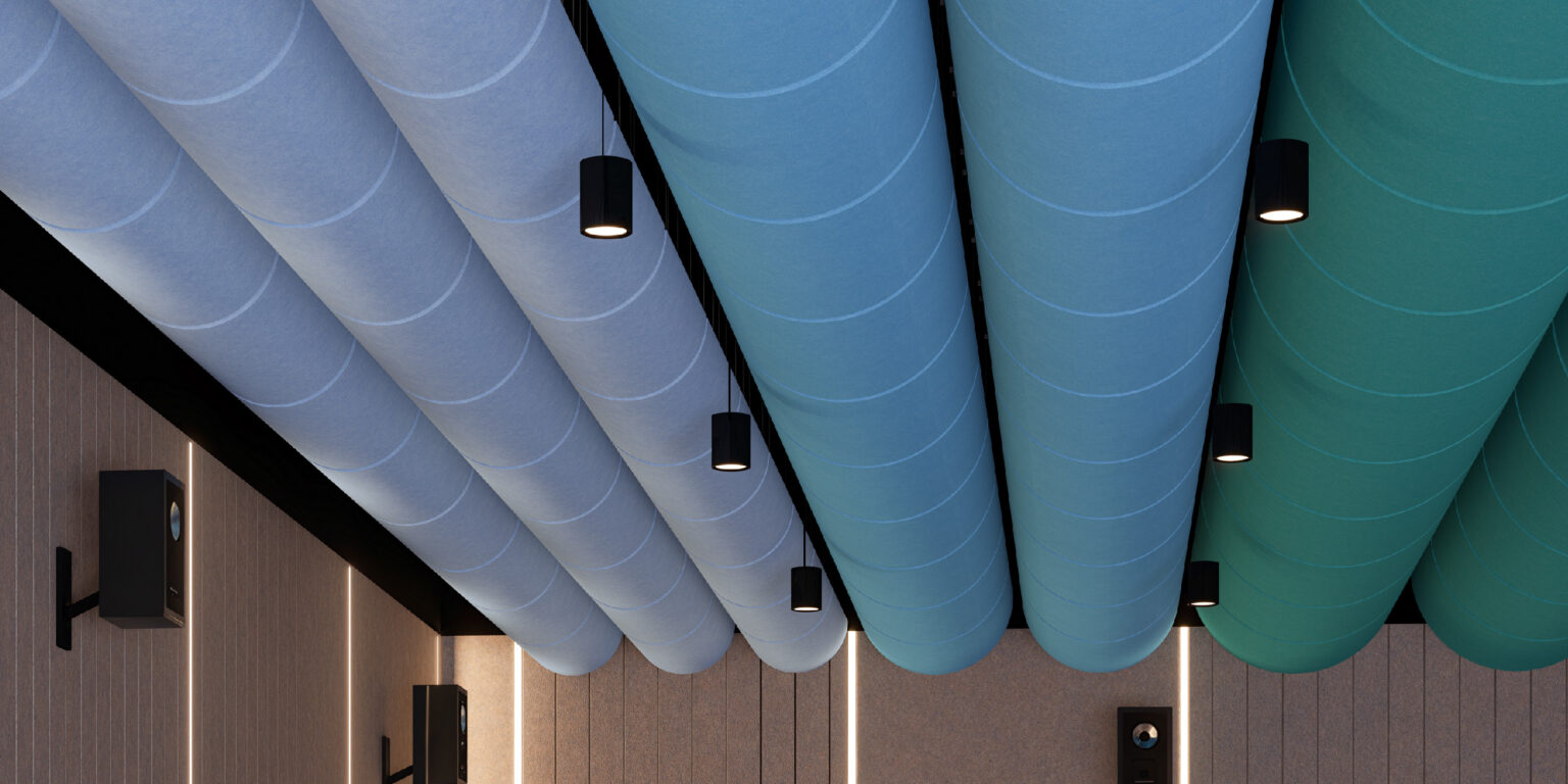 Swing Clouds | Acoustic Ceiling Clouds | Acoufelt Australia