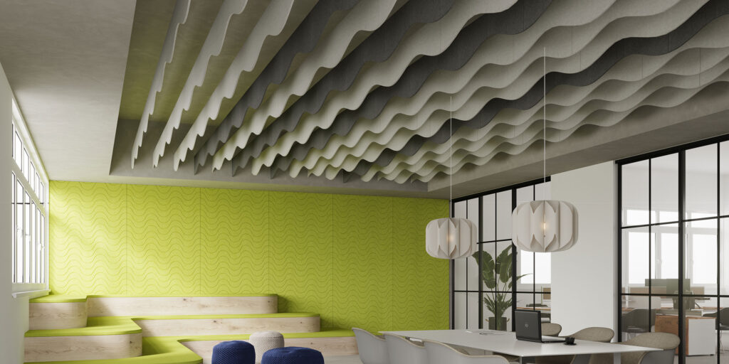 Regular Ceiling Baffles | Acoustic Ceiling Baffles | Acoufelt Australia